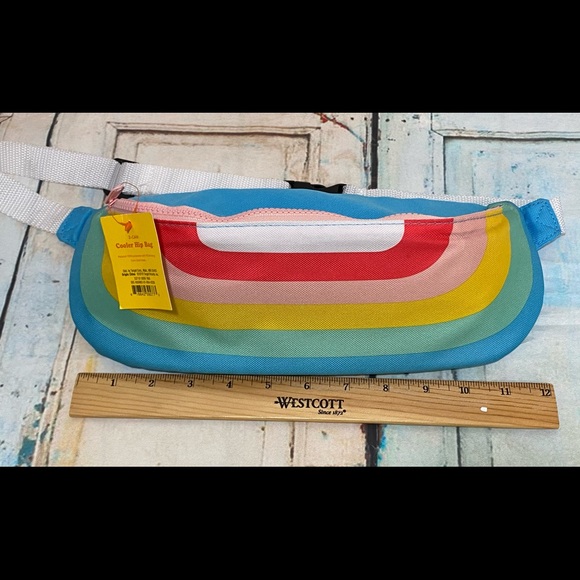 Sun Squad | Kitchen | Sun Squad Rainbow 2 Can Cooler Hip Bag New | Poshmark